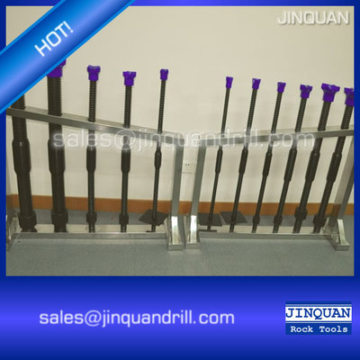 Tapered rods, Plug hole rods, Integral drill steels, threaded rods and button bits