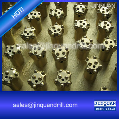 Jinquan knock off button bits - 30mm 32mm 33 34mm 36mm 38mm 41mm tapered button drill bits