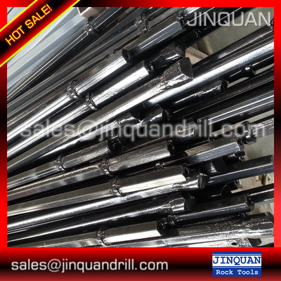 percussive drill steel - integral drill steel, tapered rods, plug hole rods and thread rod