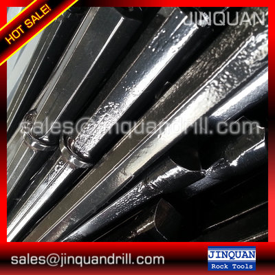percussive drill steel - integral drill steel, tapered rods, plug hole rods and thread rod