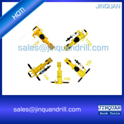 Jinquan Y6 Y19A Y20 Y24 Y26 YT27 YT28 YT29A Pneumatic Rock Drill Jack Hammer