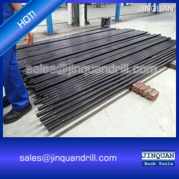 Round Extension Rod T38 3050mm Length Two Head Single Thread (23R39-T38-3050-23)