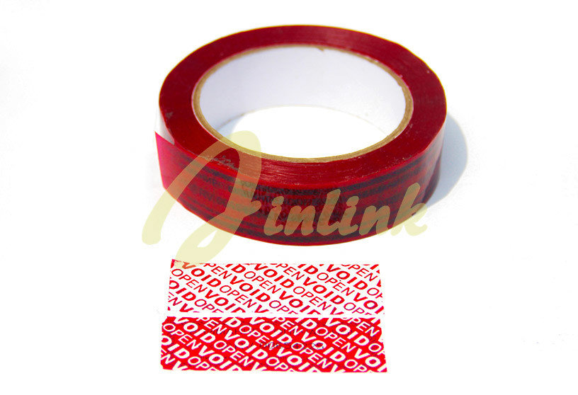 Tamper evident security tape with sequential number and perforation, Anti-counterfeiting void digital security tapes