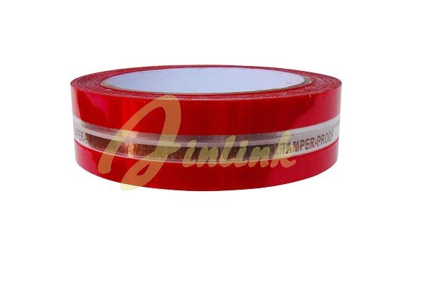 Tamper evident security tape for bags,Tamper Proof VOID Tape,Total Transfer Tape, Partial transfer void security tape
