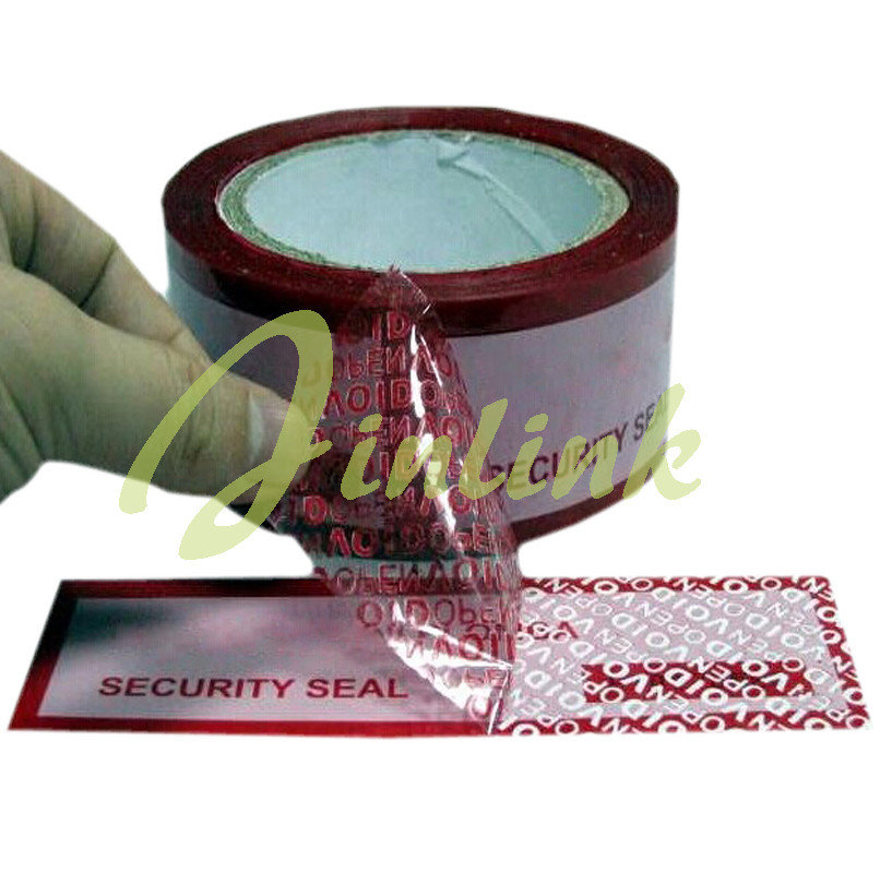 Tamper evident security tape,Tamper Proof VOID Tape,Partial transfer Tamper Evident Security VOID Label Seal tapes