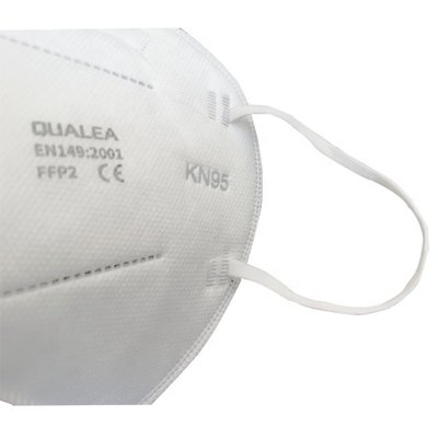 4 Ply Ffp2 Face Mask Protective Fabric , Pm2.5 Ffp2 Dust Mask Against Virus