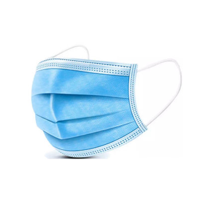 Customized 3 Layer Face Mask With Filter , 3 Ply Non Woven Face Mask Good Material
