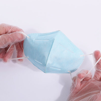 Instock Disposable N95 KN95 Face Mask Air Folding Respirators Face Mask For Children