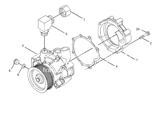 3522123 352-2123  330C,330D,336D PUMP AS-WATER