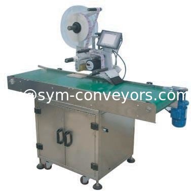 Soft Piece Top Labeling Machine With Self Paging