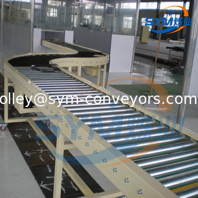 vertical lifting powered roller spiral conveyor with stainless steel