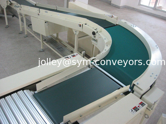 Belt curved conveyor