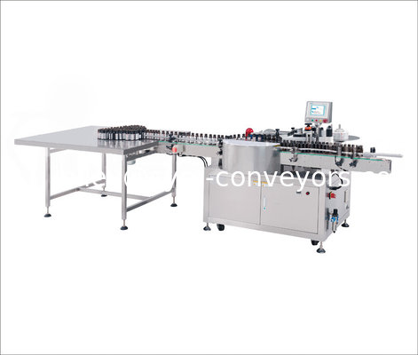 High Speed Servo Motor Round Bottle Labeling Machine