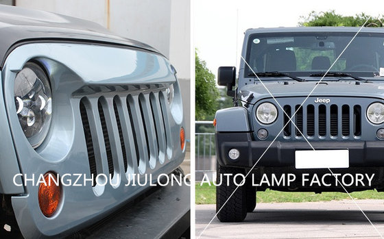 Automobile spare parts-J e e p Wrangler JK Parts-front Grille Big-eye Bird 126X50X15,BLACK,WHITE