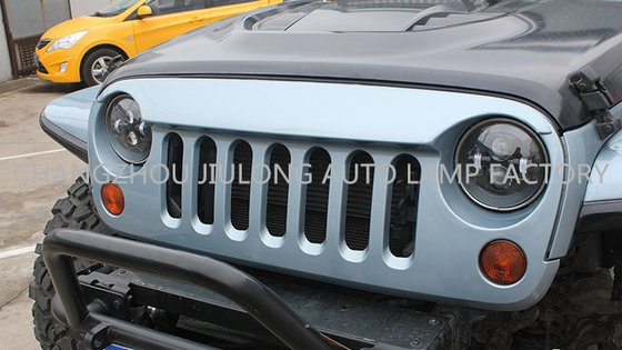 Automobile spare parts-J e e p Wrangler JK Parts-front Grille Big-eye Bird 126X50X15,BLACK,WHITE