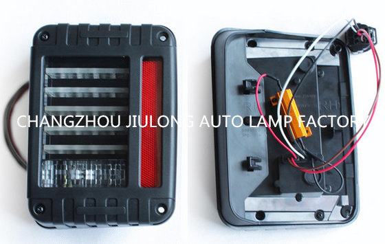 Automobile spare parts-J e e p Wrangler JK Parts-Tail Lamp LED Red Black