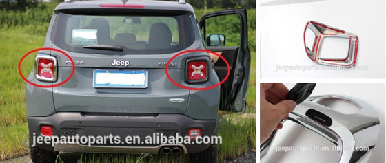 Automible spare parts-auto parts-JEEP RENEGADE CHROME JEEP TAIL LAMP COVER