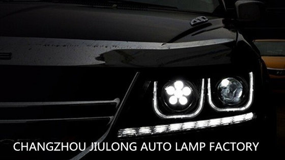 2014 DODGE JOURNEY MODIFICATION HEAD LAMP,BLACK,JY-AB-086