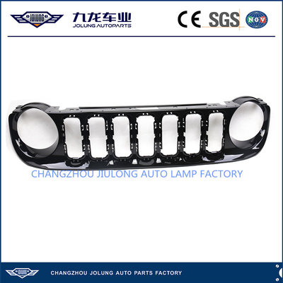 Jeep Jolung Parts-Jeep 4x4 Grille-Inner Grille with Mesh for 2015-2017 Jeep Renegade-ABS Black Plastic Grille