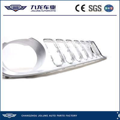 Renegade 4x4 Silver Grille-Front Grille for 2015-2017 Jeep Renegade-ABS Silver Plastic Grille