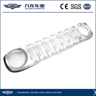 Renegade 4x4 Silver Grille-Front Grille for 2015-2017 Jeep Renegade-ABS Silver Plastic Grille