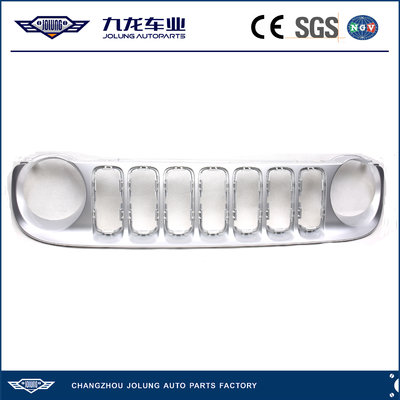 Renegade 4x4 Silver Grille-Front Grille for 2015-2017 Jeep Renegade-ABS Silver Plastic Grille