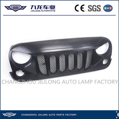 Transformers Grille for 2007 Jeep Wrangler-ABS Plastic Black Transformer Grille