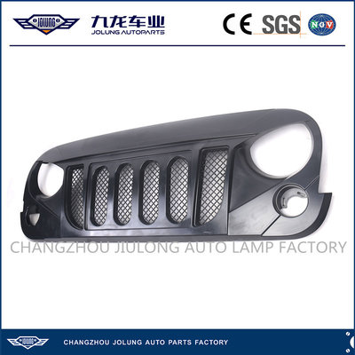 Transformers Grille for 2007 Jeep Wrangler-ABS Plastic Black Transformer Grille