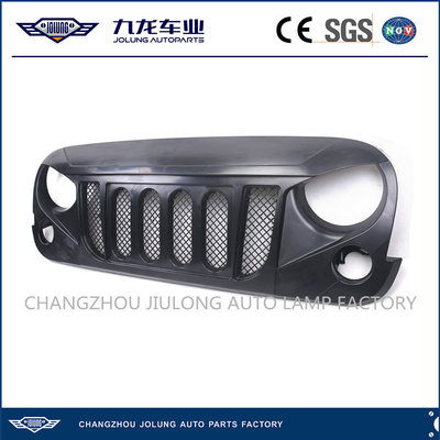 Transformers Grille for 2007 Jeep Wrangler-ABS Plastic Black Transformer Grille