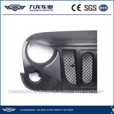 Transformers Grille for 2007 Jeep Wrangler-ABS Plastic Black Transformer Grille