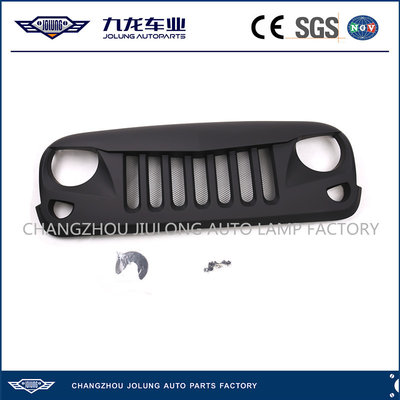 Mesh Grille for 2007 Jeep Wrangler-Off road ABS Grille-4x4 black grill for 2007 wrangler