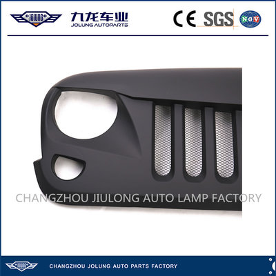 Mesh Grille for 2007 Jeep Wrangler-Off road ABS Grille-4x4 black grill for 2007 wrangler