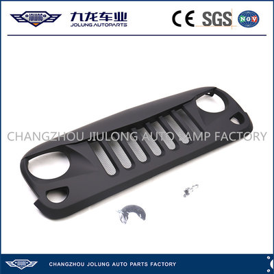 Mesh Grille for 2007 Jeep Wrangler-Off road ABS Grille-4x4 black grill for 2007 wrangler