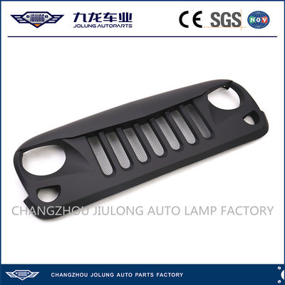 Mesh Grille for 2007 Jeep Wrangler-Off road ABS Grille-4x4 black grill for 2007 wrangler