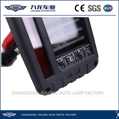 LED Tail Lamp for 07+ Jeep Wrangler-Different Signal lights for Reverse Running Turn,Black