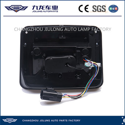 LED Tail Lamp for 07+ Jeep Wrangler-Different Signal lights for Reverse Running Turn,Black