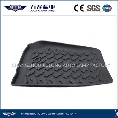 Floor Mat Set for Jeep Wrangler-4x4 Off Road Floor Liners-Wrangler Foot Pad,Black