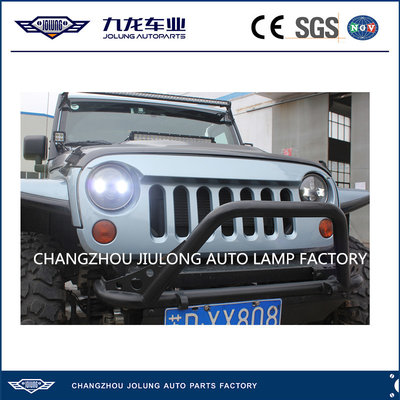 Big Eye Bird Grilles Replace for 2007-2016 Jeep Wrangler JK Matte Black From China Jolung Jeep Parts
