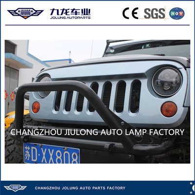 Big Eye Bird Grilles Replace for 2007-2016 Jeep Wrangler JK Matte Black From China Jolung Jeep Parts