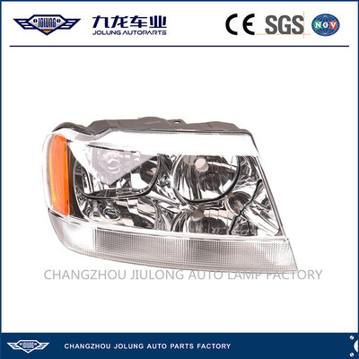 JOLUNG Jeep Car Accessories Head Lamp for Grand Cherokee OEM 55155576AG/55155577AG