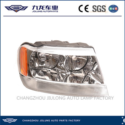 JOLUNG Jeep Car Accessories Head Lamp for Grand Cherokee OEM 55155576AG/55155577AG