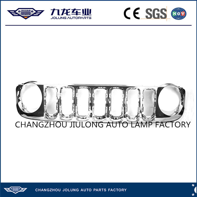 JOLUNG Jeep Parts-Jeep Renegade 4x4-Offroad parts-Chrome Grille for 2016 Jeep Renegade,white,ABS