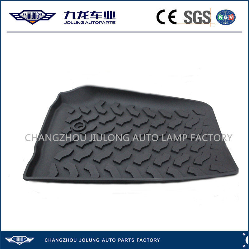 Floor Mat Set for Jeep Wrangler-4x4 Off Road Floor Liners-Wrangler Foot Pad,Black