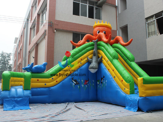 2015 Factory Custom Commercial PVC Tarpaulin Giant Inflatable Water Slide-43