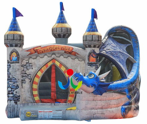 Inflatable bouncer slide combo/inflatable bounce house/inflatable bouncer with slide