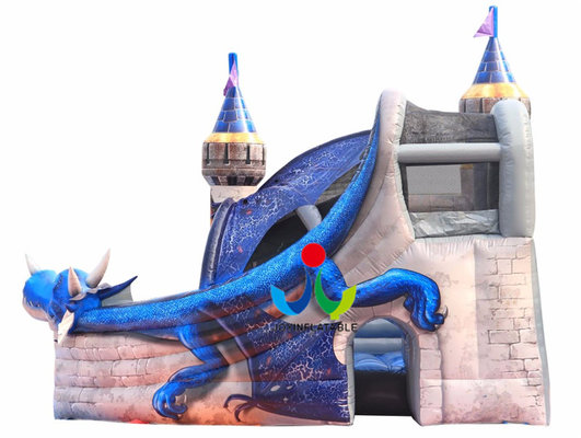 Inflatable bouncer slide combo/inflatable bounce house/inflatable bouncer with slide
