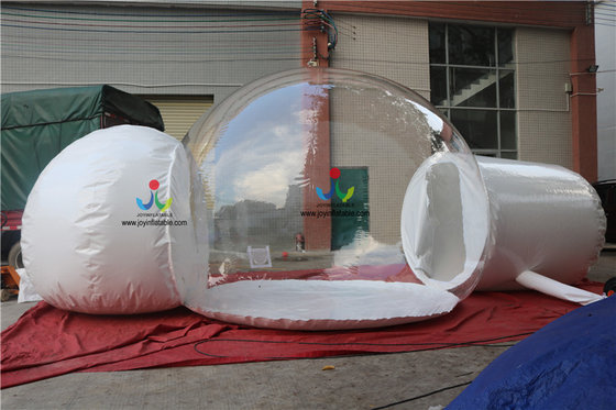 4X8m Best-sale blow up structure inflatable clear dome tent, inflatable bubble tent camping