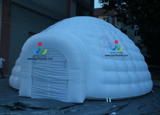 Dia 8M Color Changing Inflatable Tent with Led, Outdoor Party Inflatable Dome Tent with Led Light