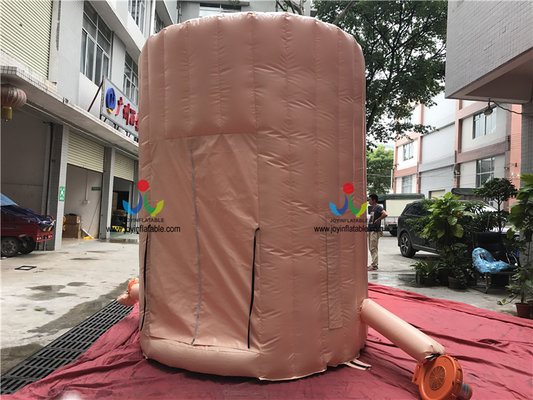 Joyinflatable 2.5X2.5X3M Promotion Advertising Cube Inflatable Booth /Small Shop Tent For Sale