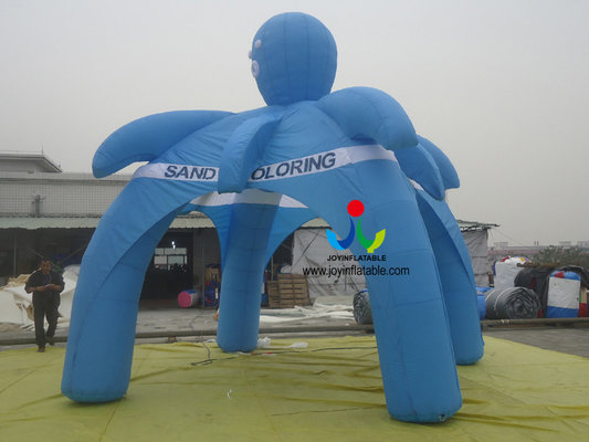 4X4X3M JoyInflatable blue colo rInflatable Tent Sale Outdoor Advertising modelTent